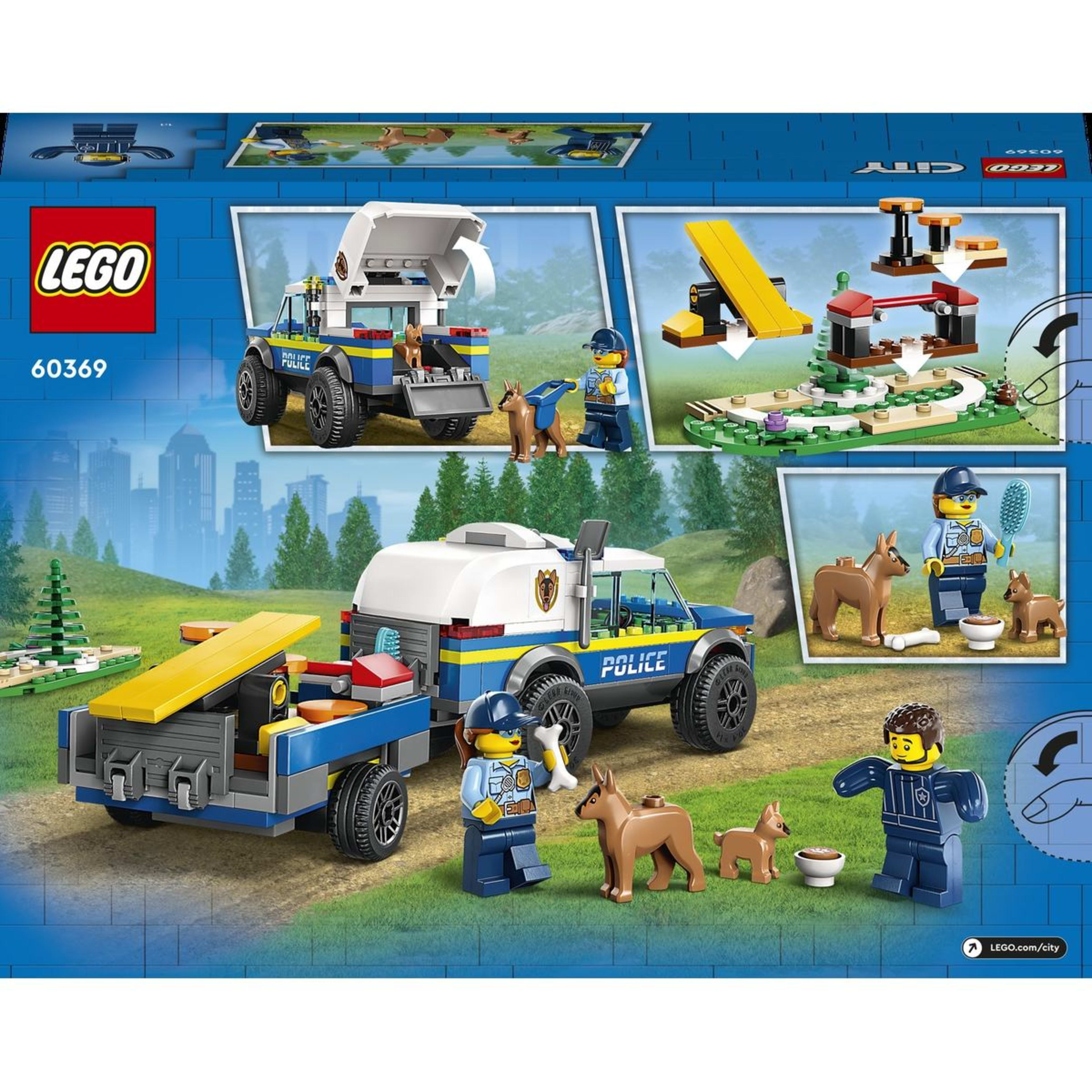 LEGO City Police Mobile Police Dog Training 60369 - Kmart