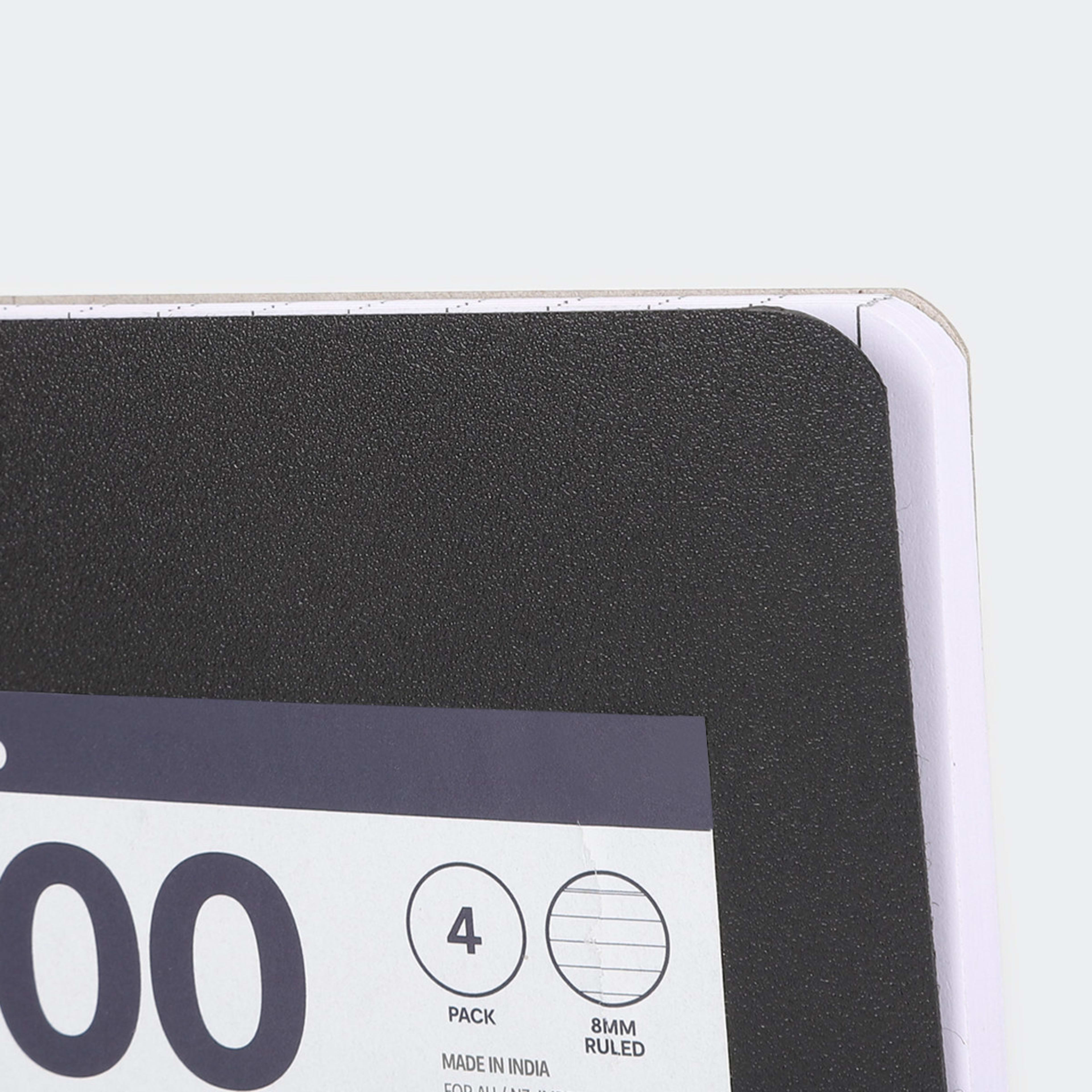 4 Pack A7 Notepad - Black - Kmart