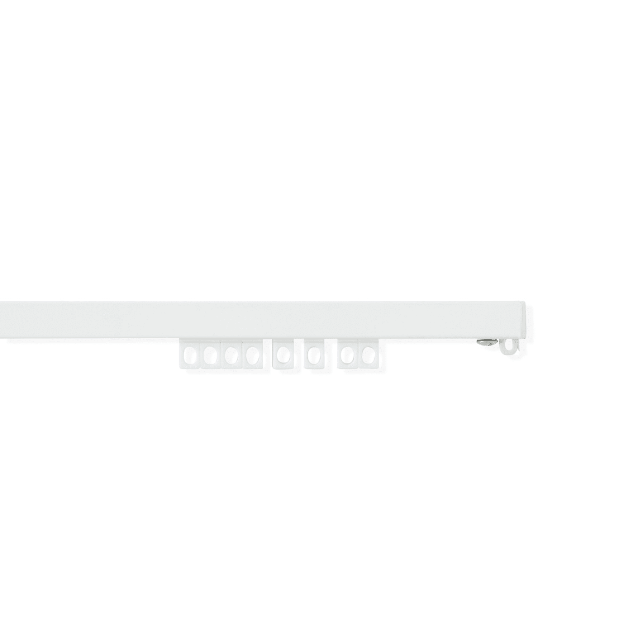 S-Fold Curtain Track - White - Kmart
