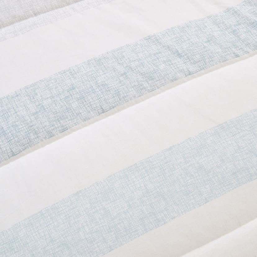 Quinn Cotton Rich Reversible Comforter Set - King Bed, Blue - Kmart