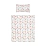 Cotton Reversible Cot Quilt Cover Set - Woodland - Kmart