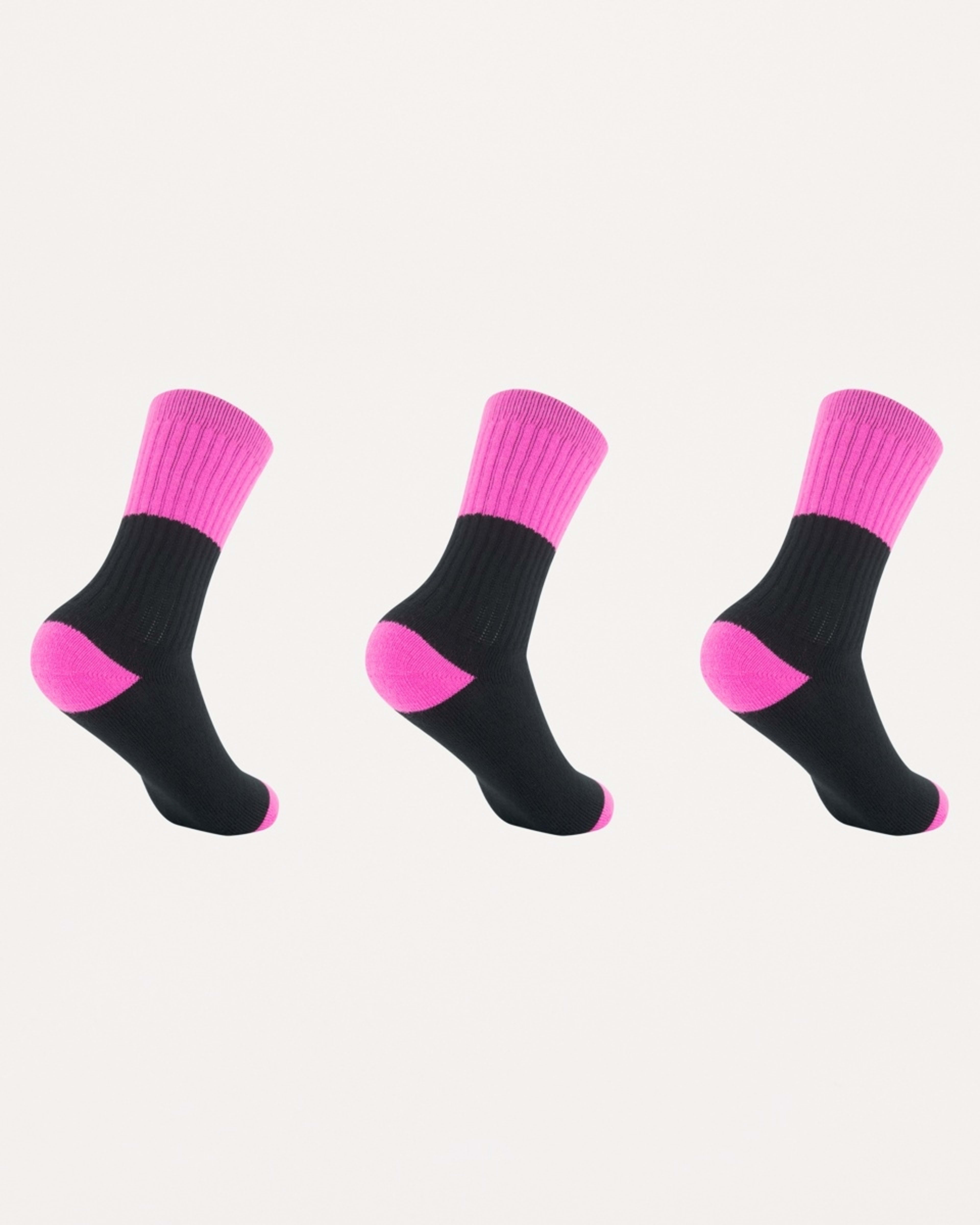 3 Pack Ribbed Full Terry Foot Work Socks - Kmart NZ