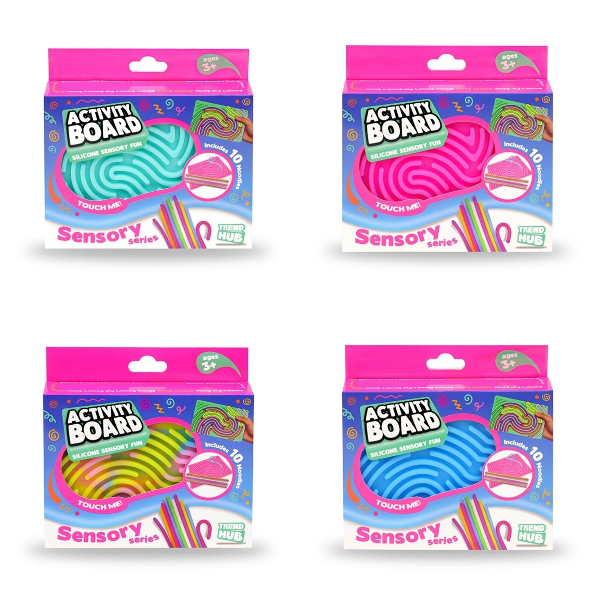 Trend Hub Sensory Series: Activity Board - Assorted - Kmart
