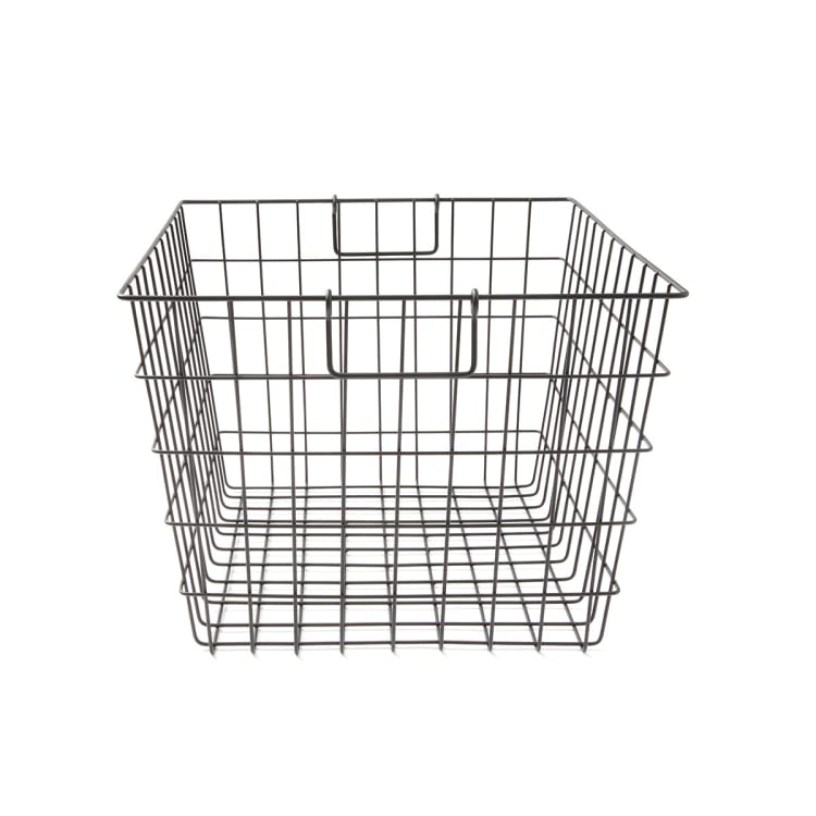 Rectangle Wire Basket - Large, Black - Kmart