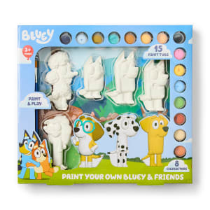 Bluey Paint Your Own Bluey and Friends Set - Kmart