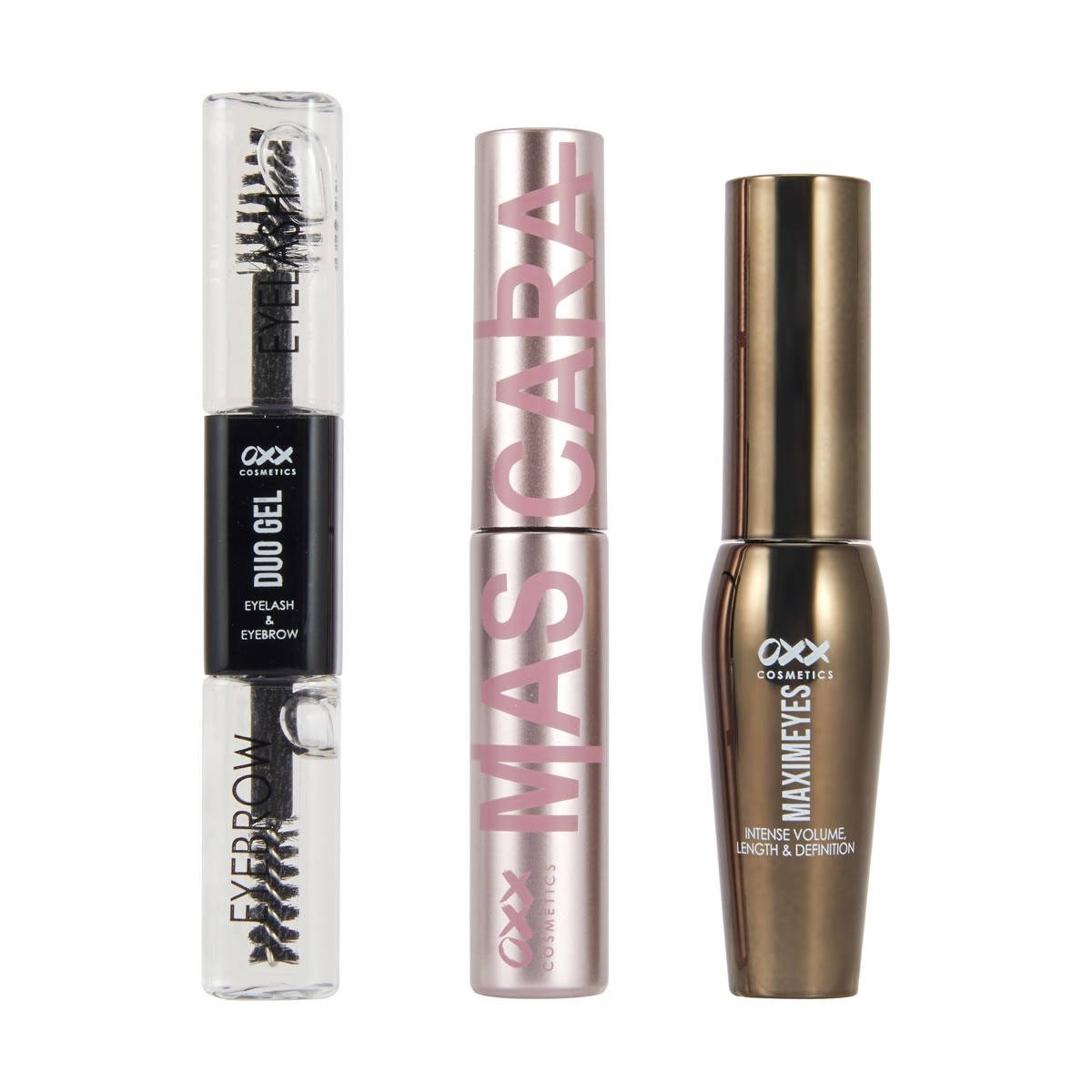 OXX Cosmetics Mini Lashes Mascara Trio - Black - Kmart