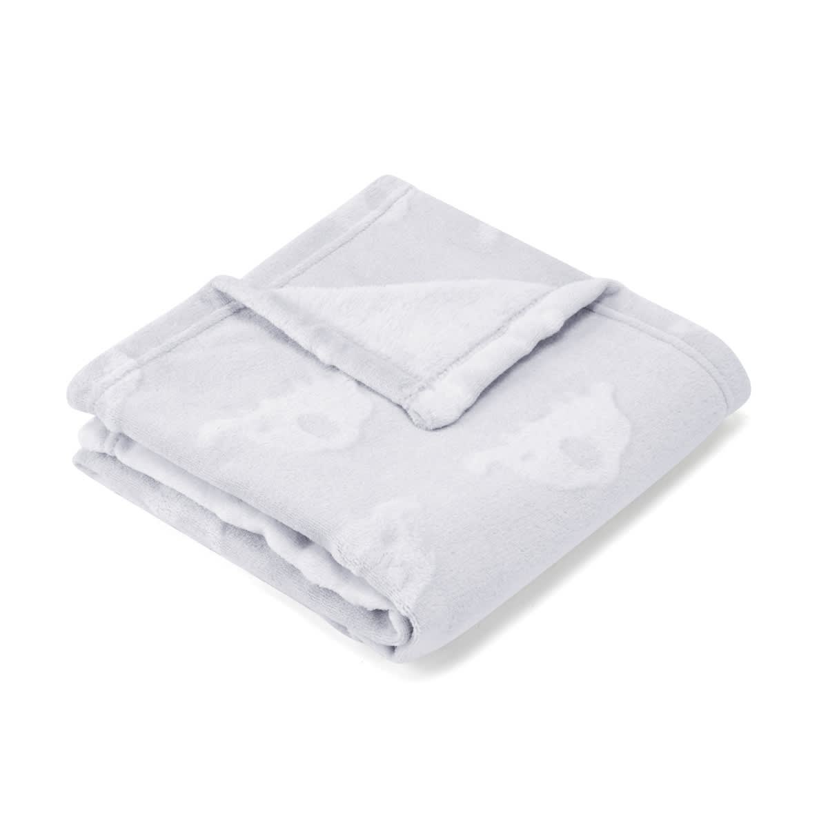 Coral Fleece Throw - Elephant - Kmart NZ