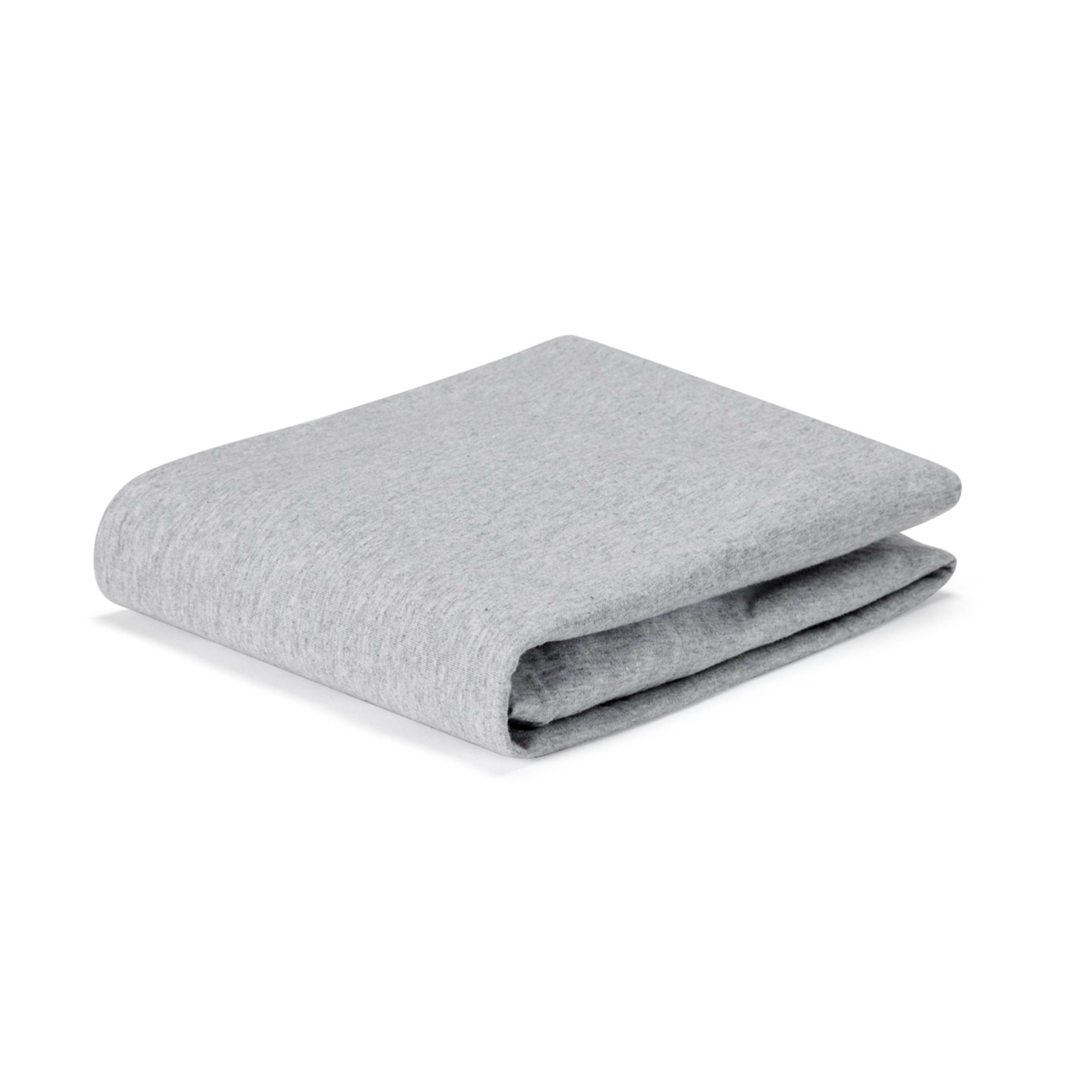 2 Pack Jersey Fitted Cotton Cot Sheets - Grey - Kmart