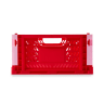 15L Collapsible Crate - Medium, Red - Kmart