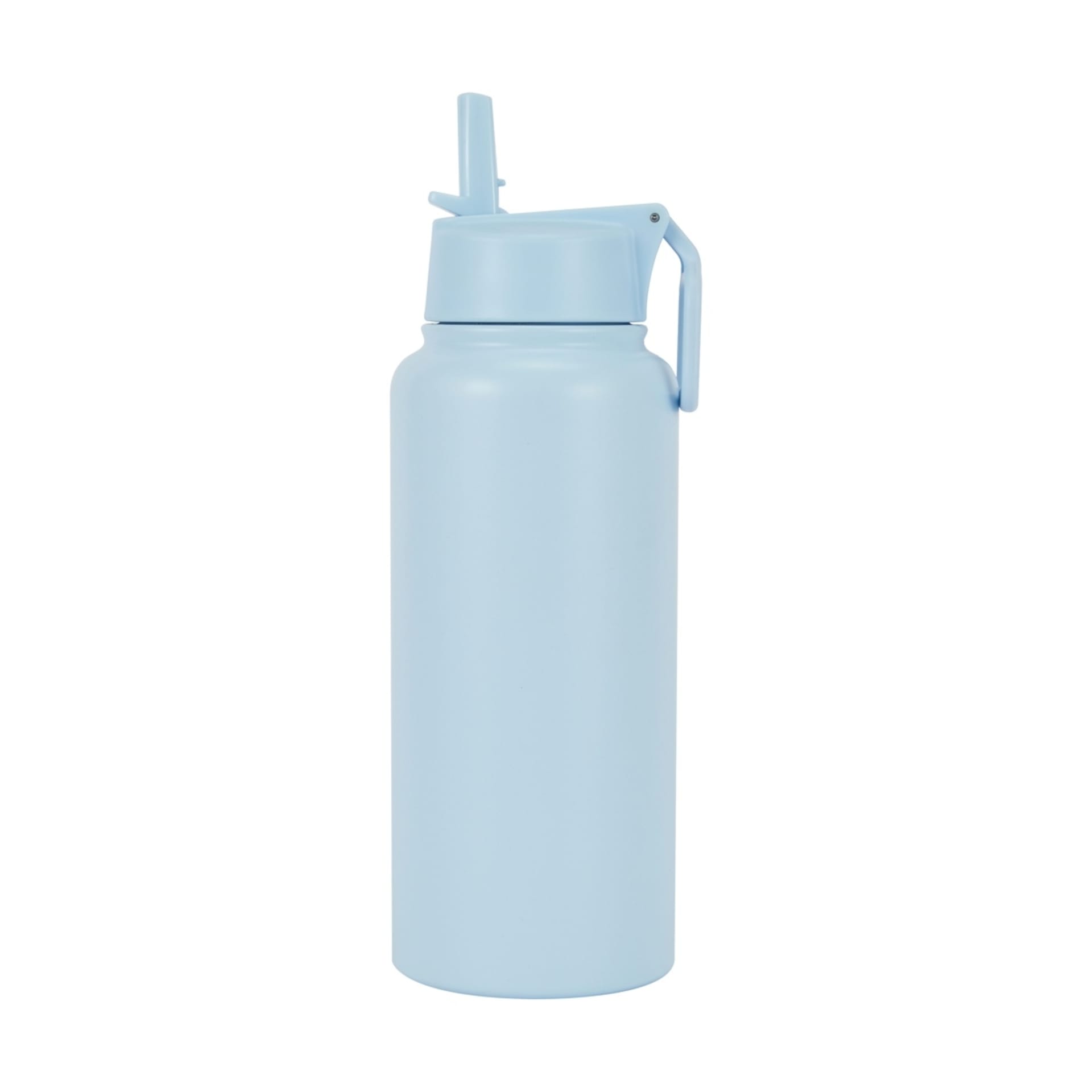 960ml Blue Double Wall Insulated Cylinder Drink Bottle - Kmart