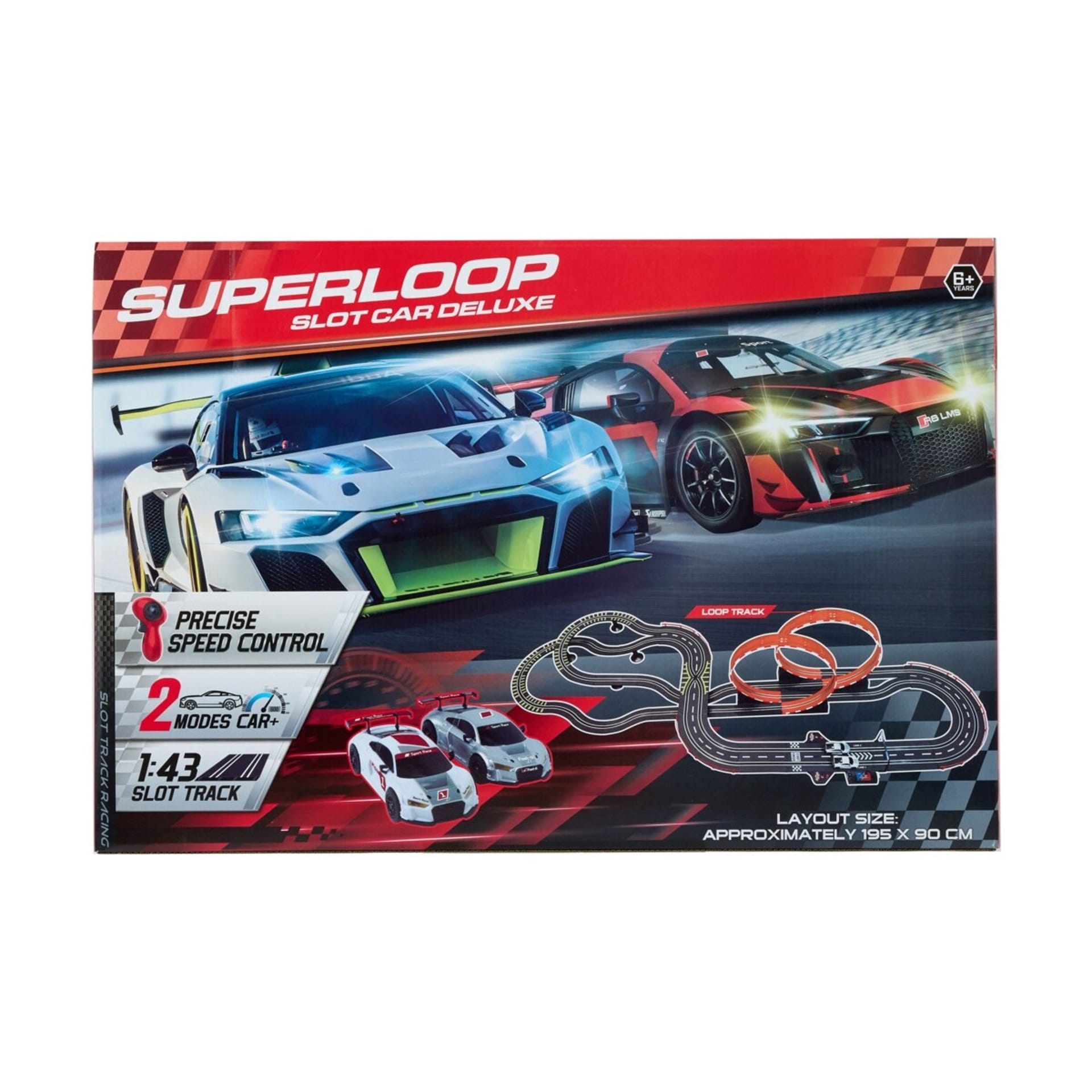 Super Loop Slot Car Deluxe Set - Kmart