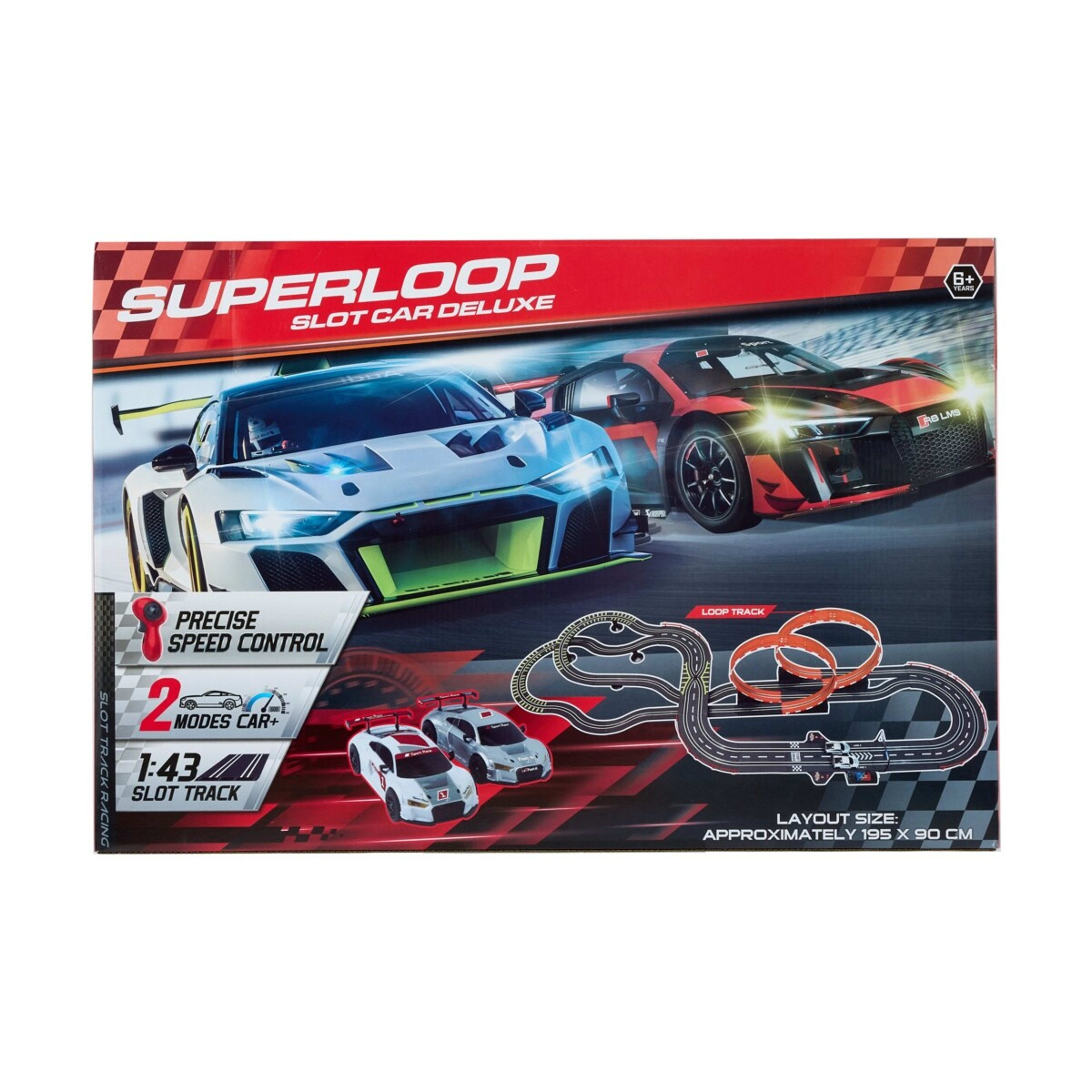 Super Loop Slot Car Deluxe Set - Kmart