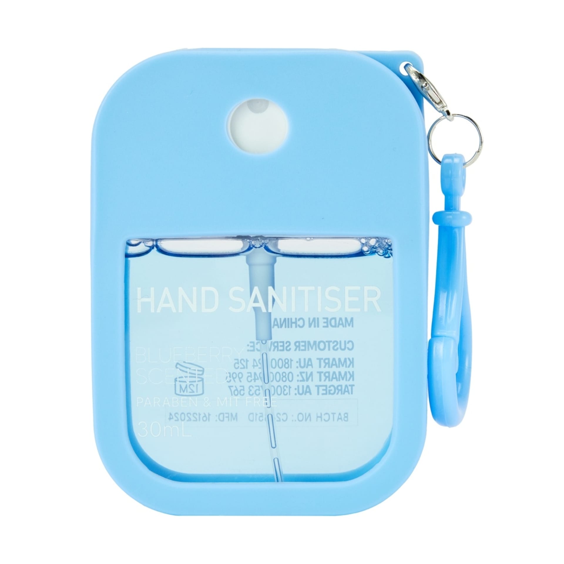 OXX Bodycare Hand Sanitiser 30ml - Blueberry Scented - Kmart