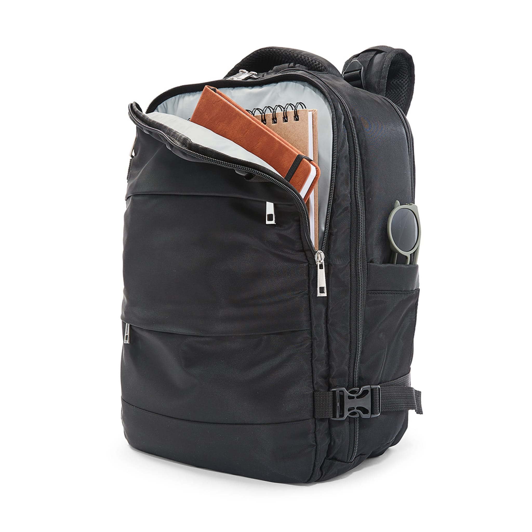 Expandable Travel Backpack - Black - Kmart