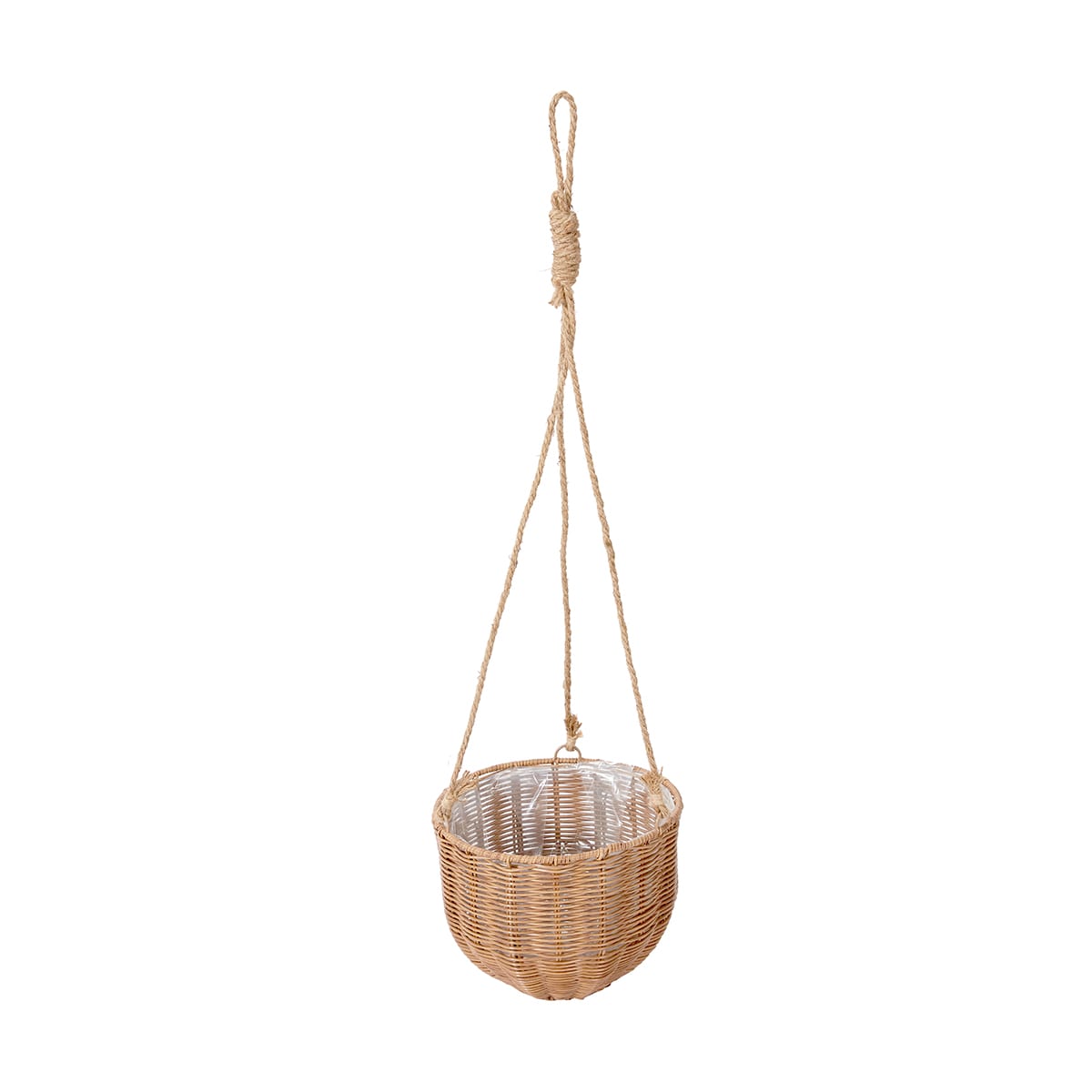 Round Woven Hanging Planter - Kmart NZ