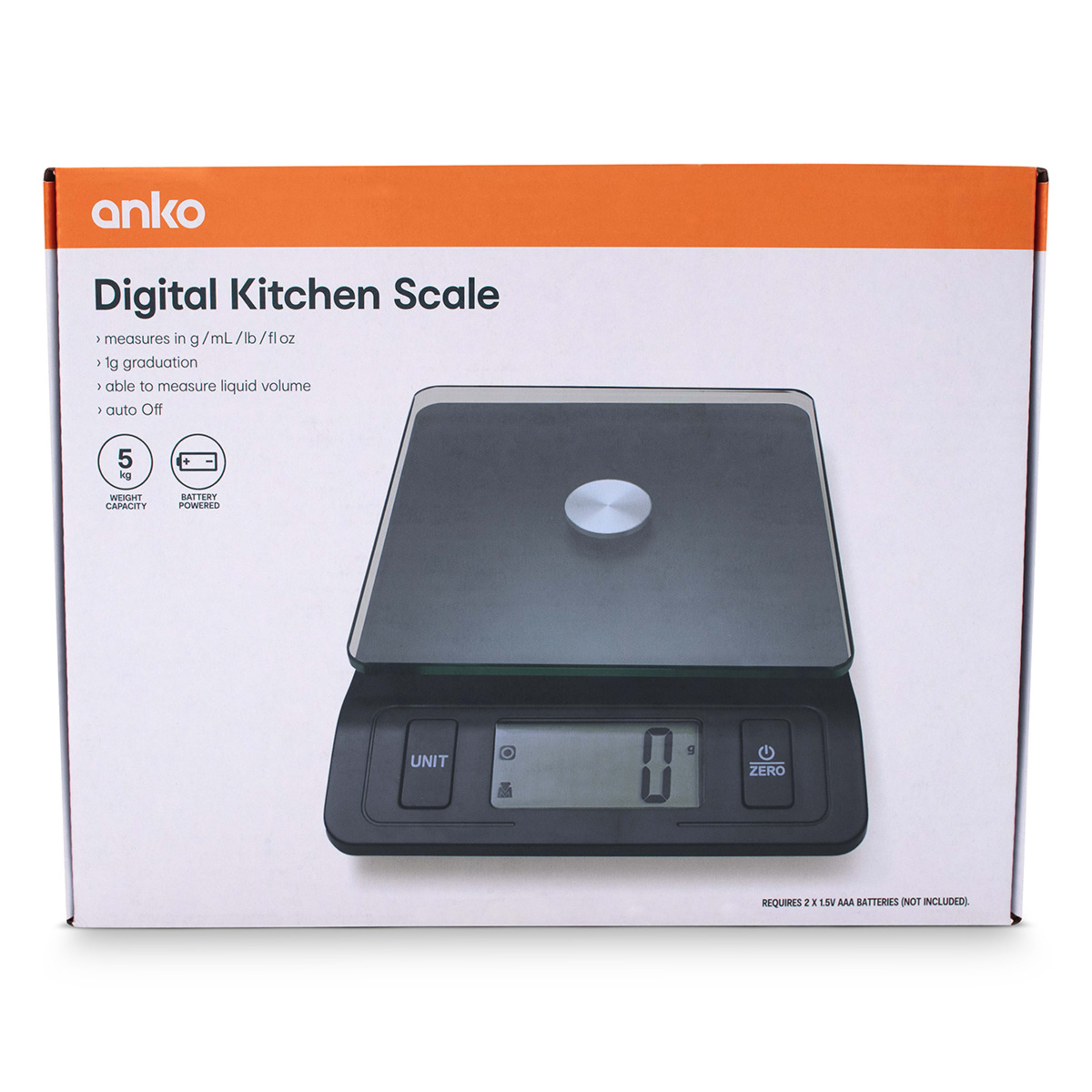 Digital Kitchen Scale - Kmart