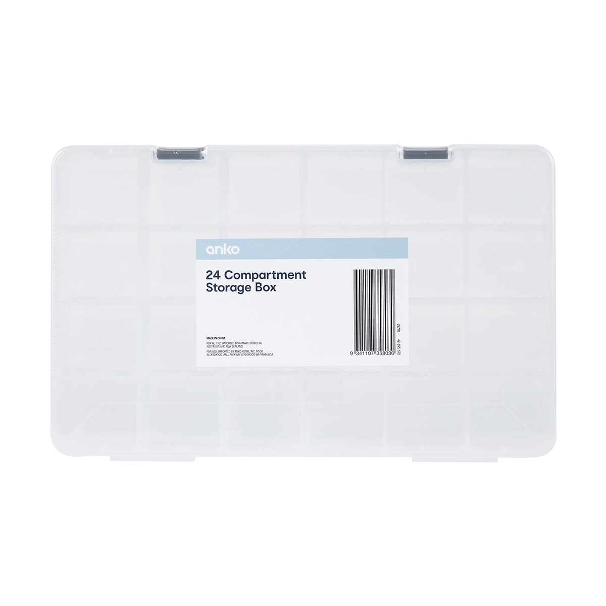 24 Compartment Storage Box - Kmart