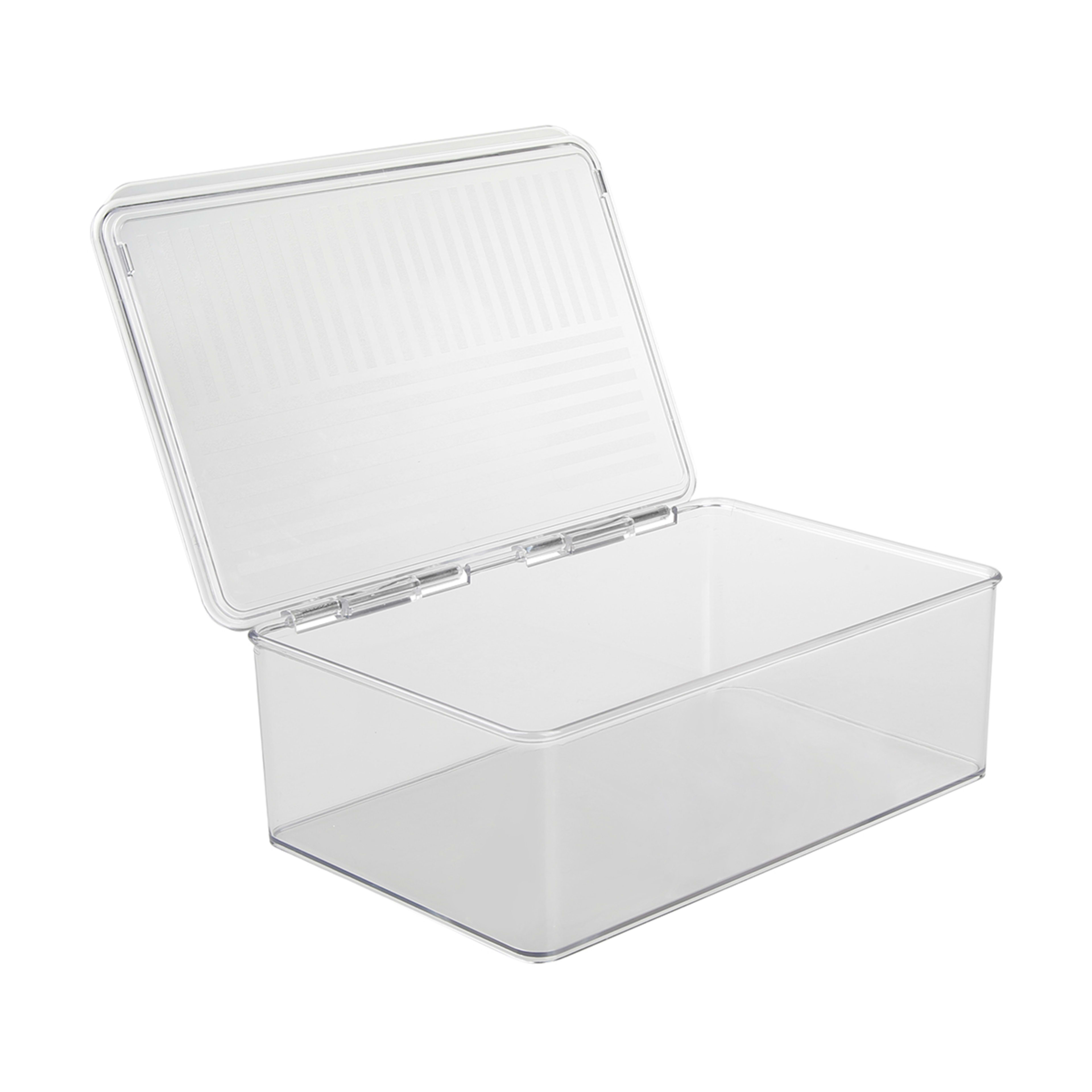 Clear Short Container with Lid - Kmart