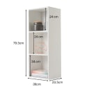 3 Tier Bookshelf White - Kmart