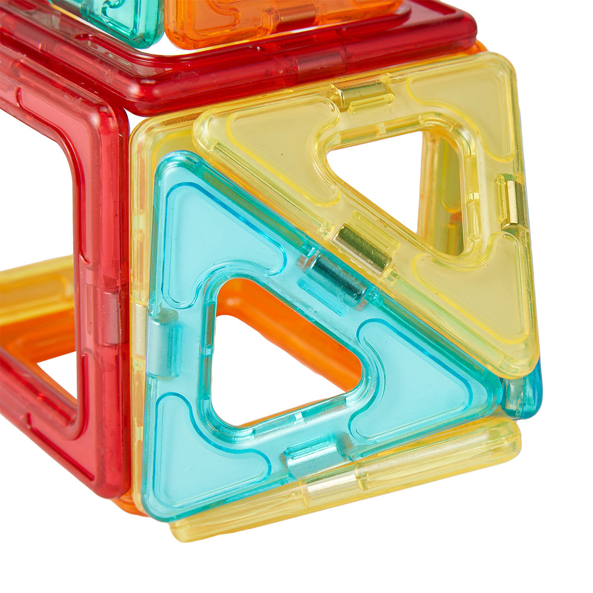 18 Piece Magnetic Tiles Set - Kmart