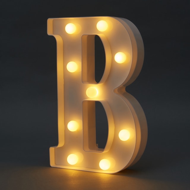Light Up Letter - B - Kmart