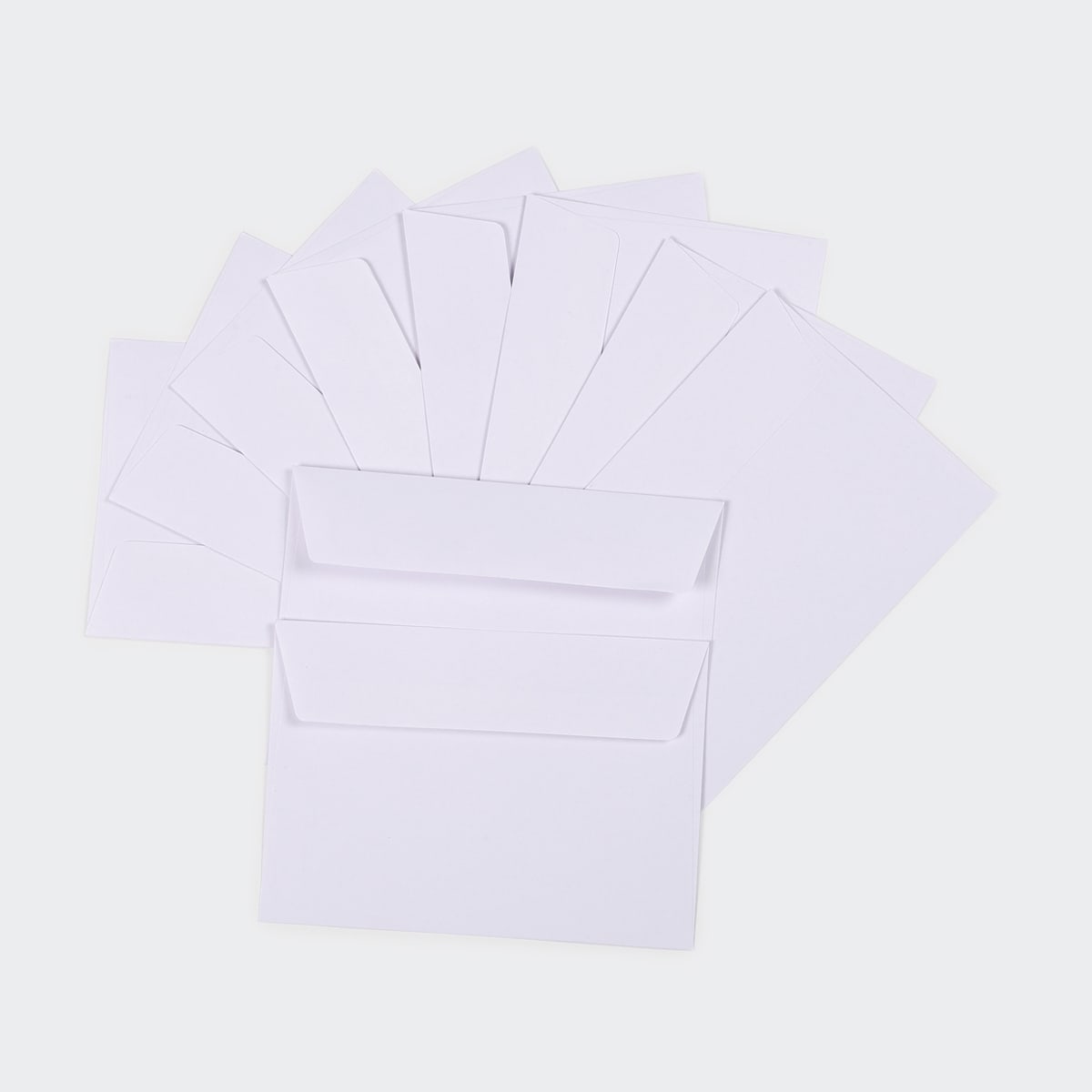 100 Pack C6 Peel and Seal Envelopes - White - Kmart