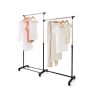 Dual Opening Garment Rack - Black - Kmart