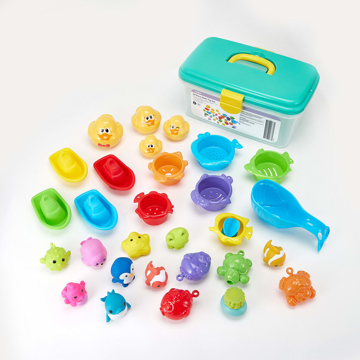 30 Piece Bath Toy Set - Kmart