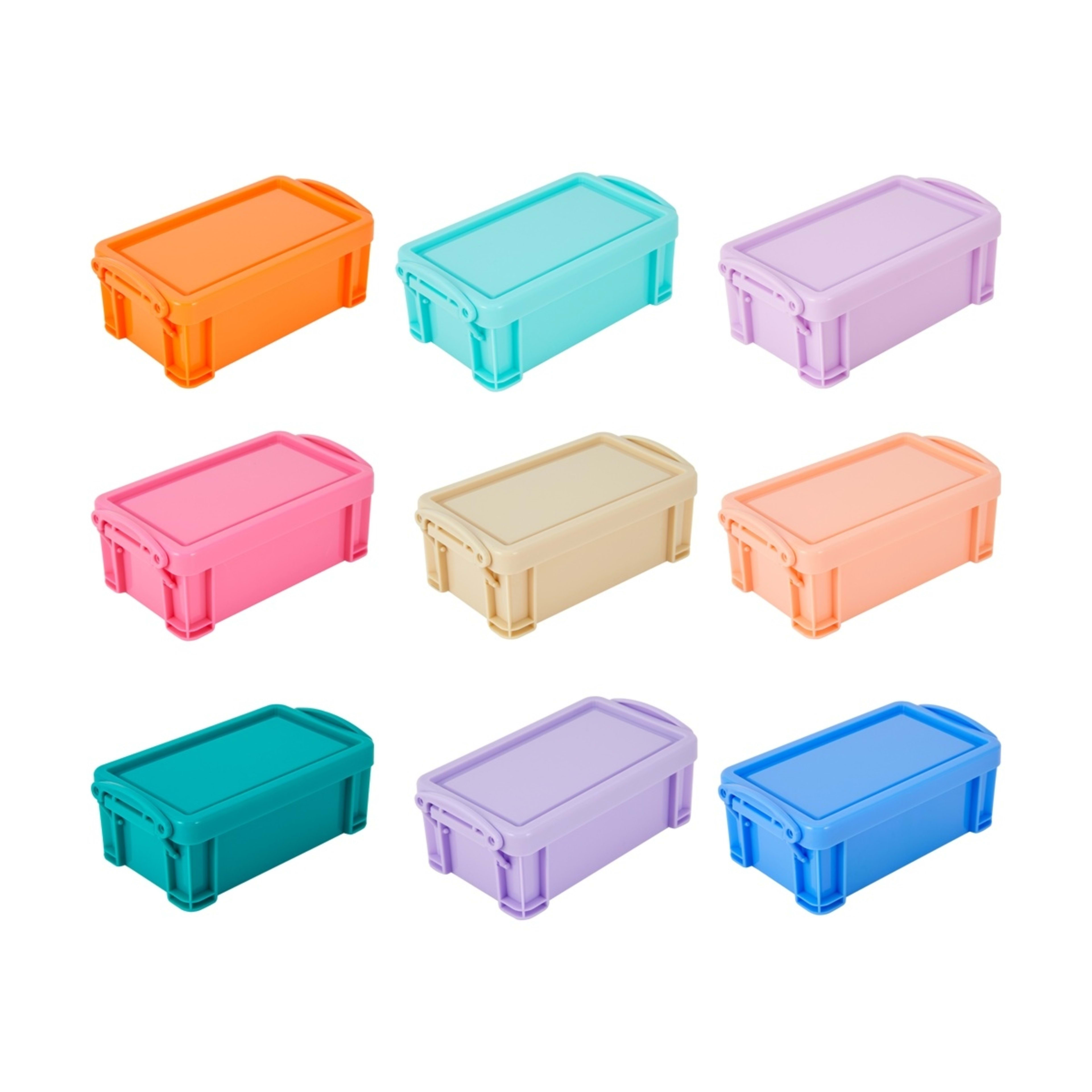 9 Pack Craft Storage Bins - Kmart
