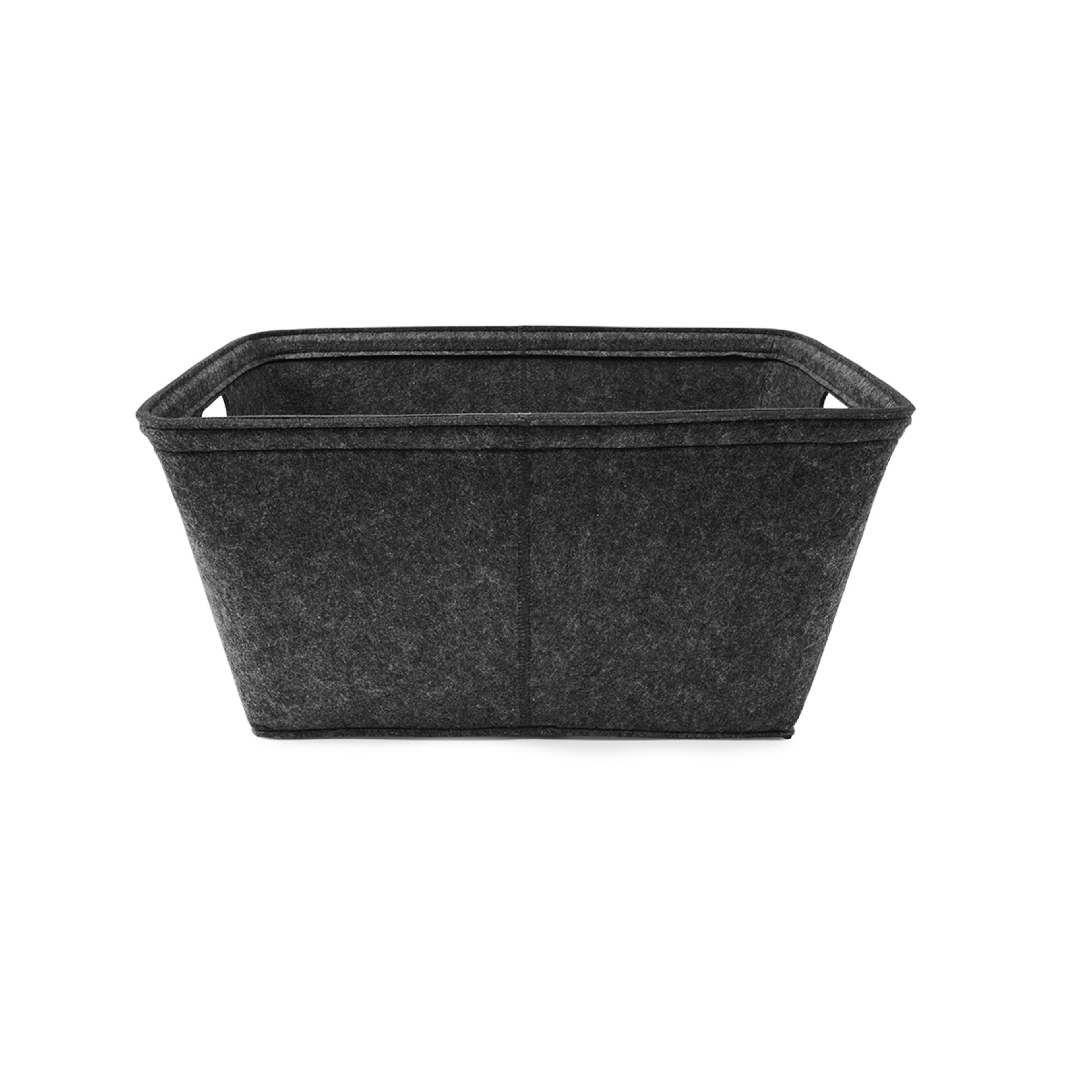 Felt Tub - Large, Charcoal - Kmart