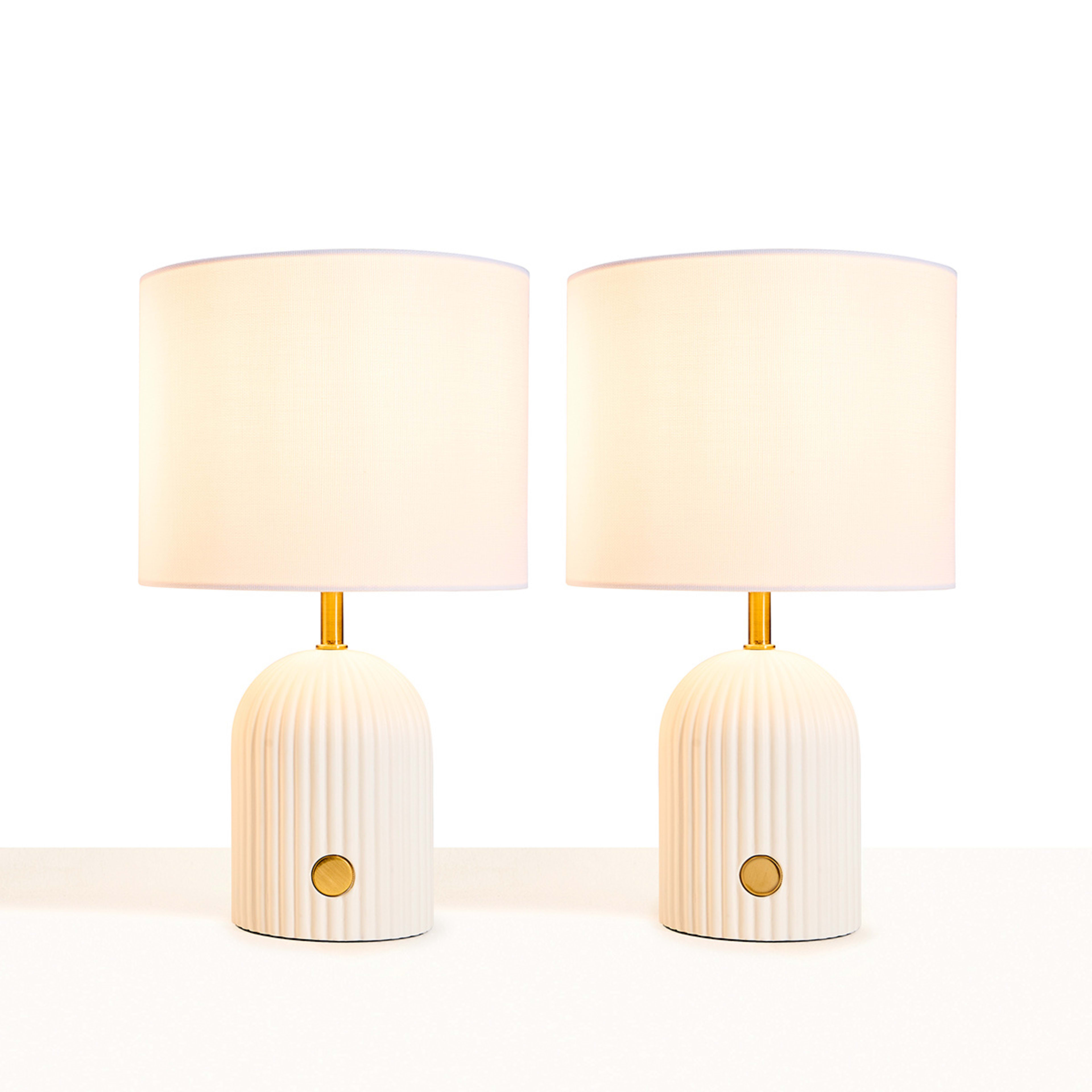 2 Pack Rowie Touch Lamps - Kmart NZ