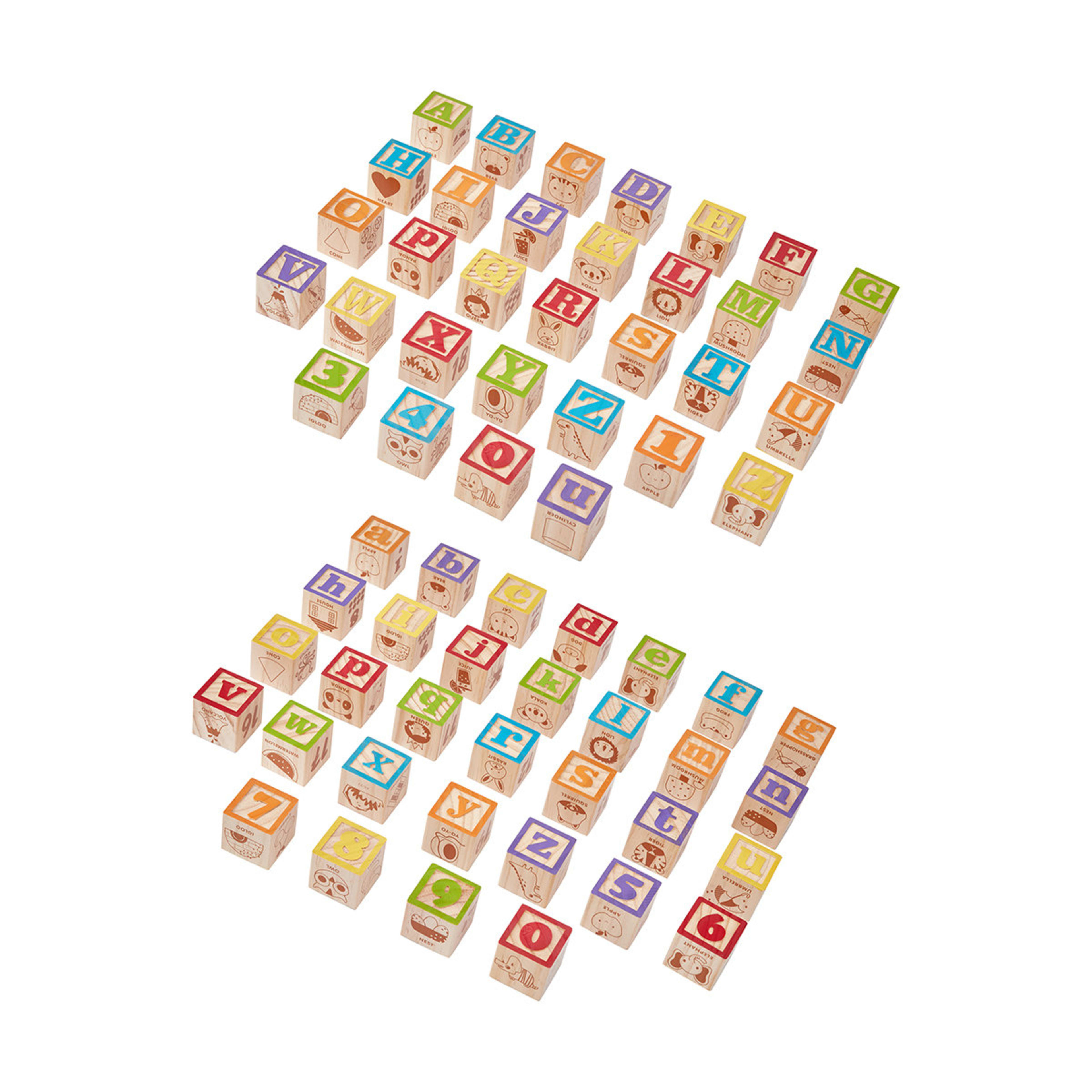 Wooden Alphabet Blocks - Kmart