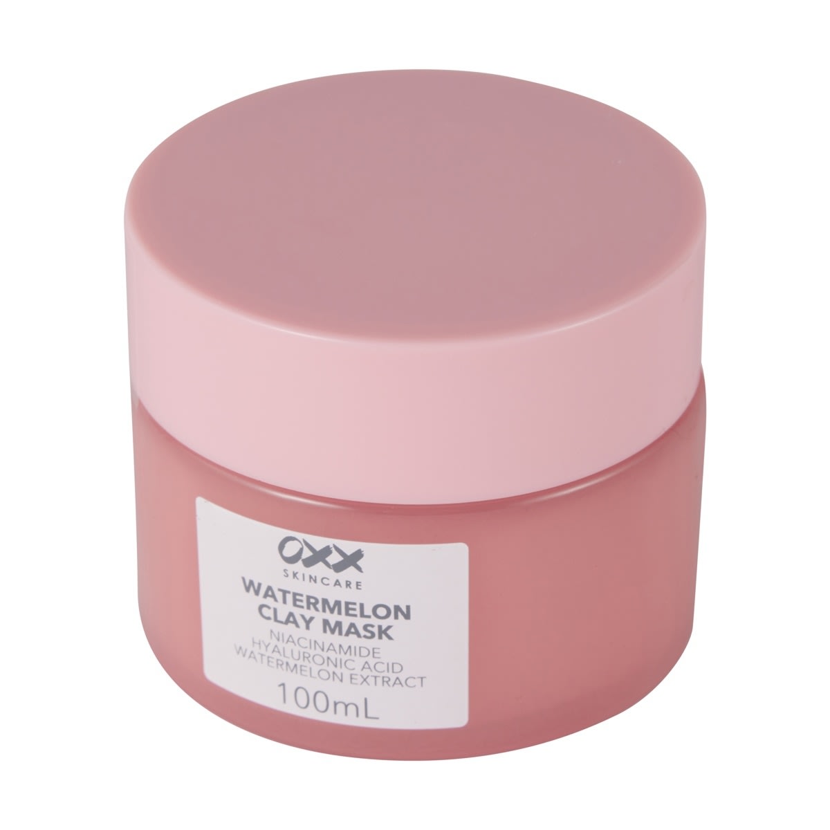 OXX Skincare Watermelon Clay Mask 100ml - Niacinamide, Hyaluronic Acid ...