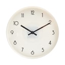 White Plastic Clock - Kmart NZ