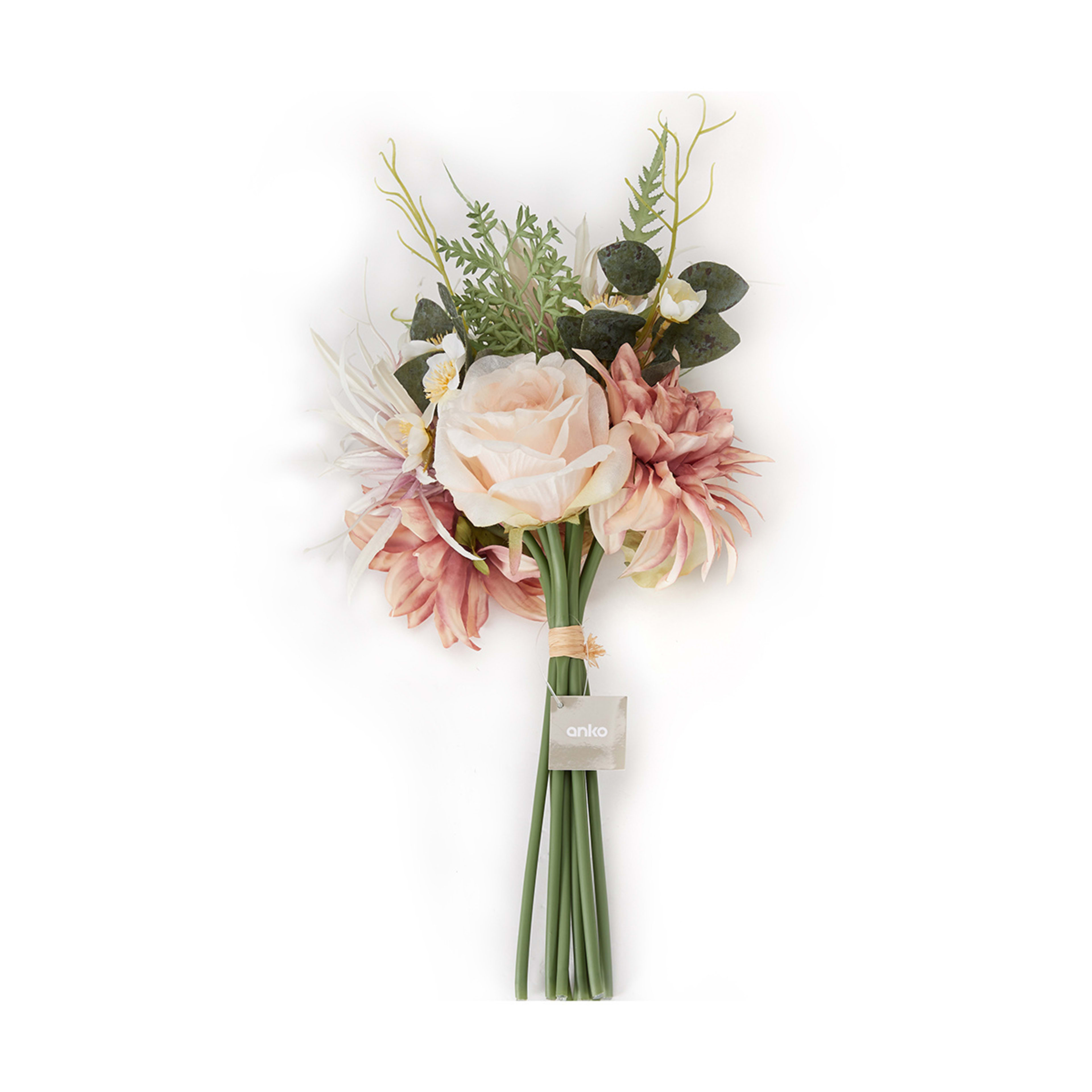 Artificial Mixed Flowers Bunch - Kmart