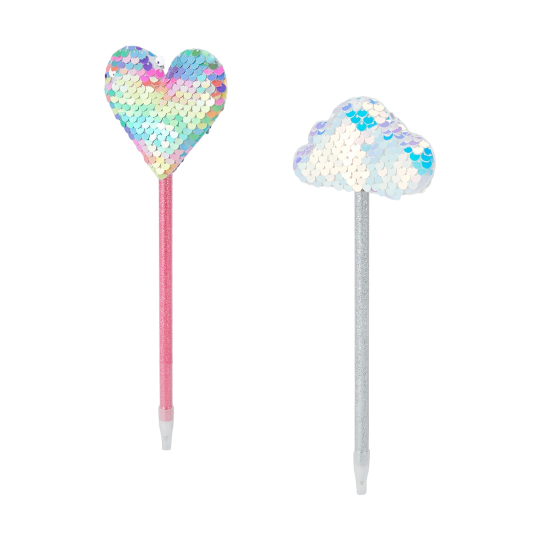 Sequin & Sparkle Pen - Assorted - Kmart
