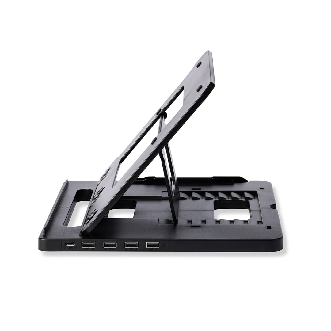 Laptop Stand with Hub and Phone Holder - Kmart
