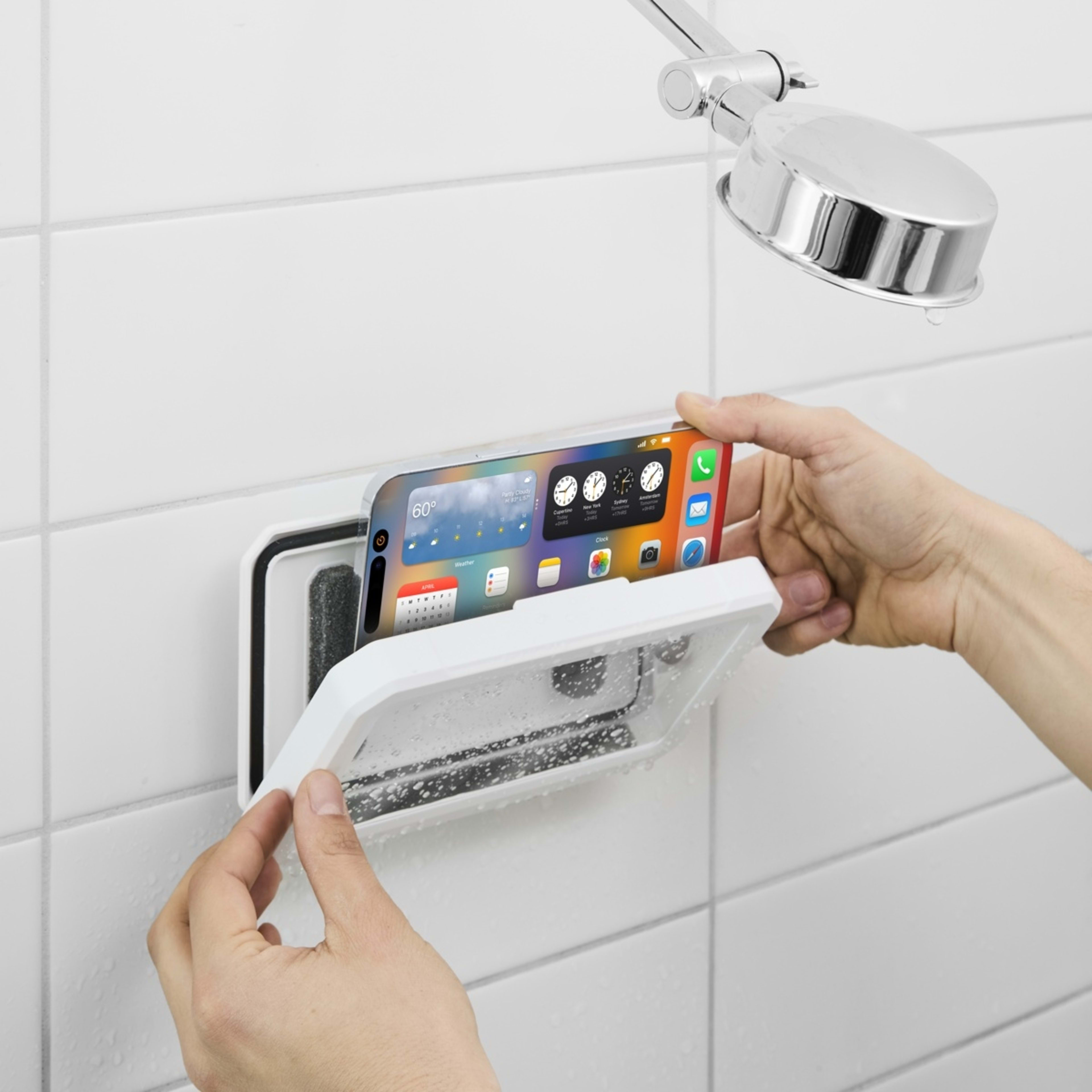 Shower Phone Holder - White - Kmart