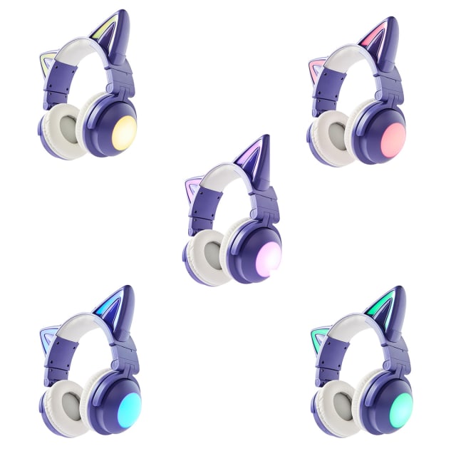 Wireless Kitty Headphones - Kmart
