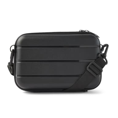 Mini Hard Case Organiser with Strap - Black - Kmart