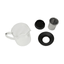 1L Glass Tea Pot - Kmart