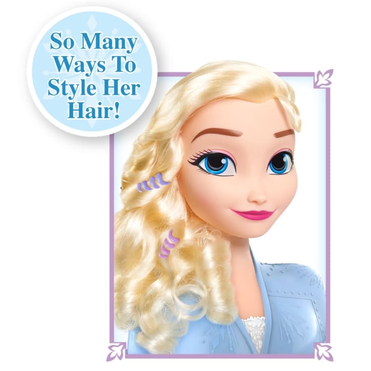 Disney Frozen Elsa Styling Head - Kmart