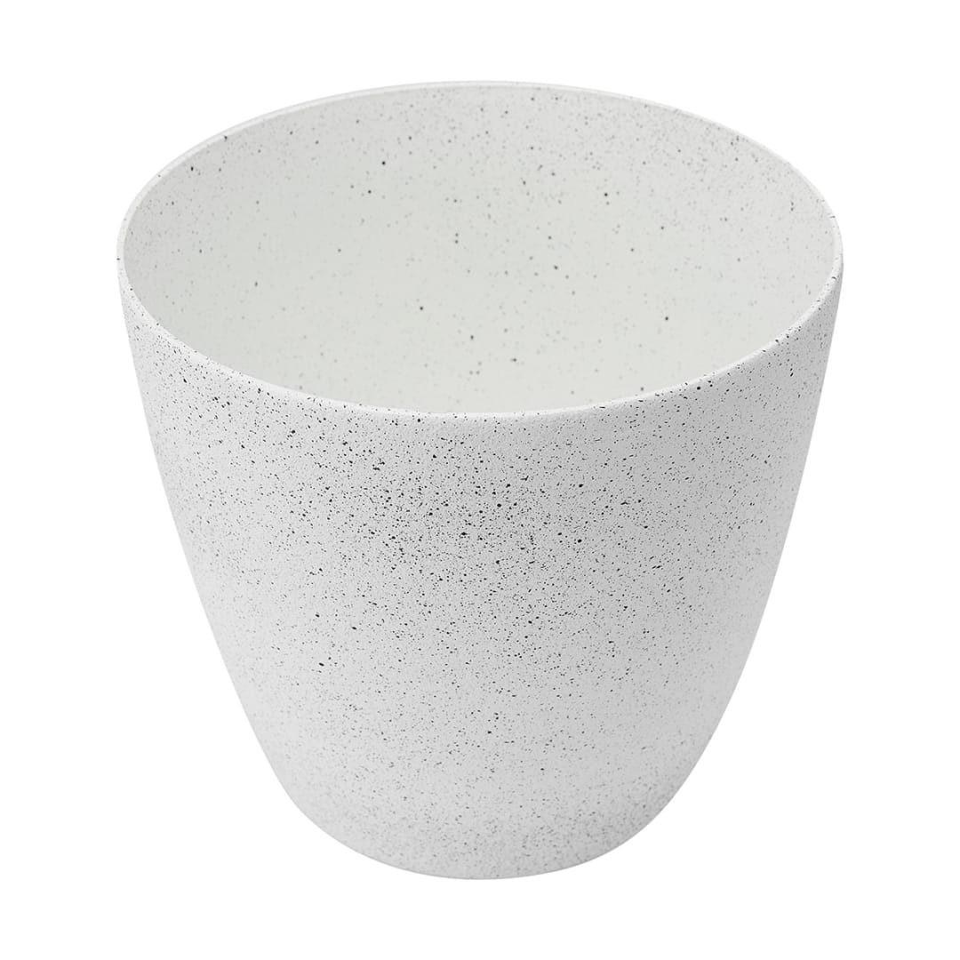 28cm Textured Pot - White - Kmart