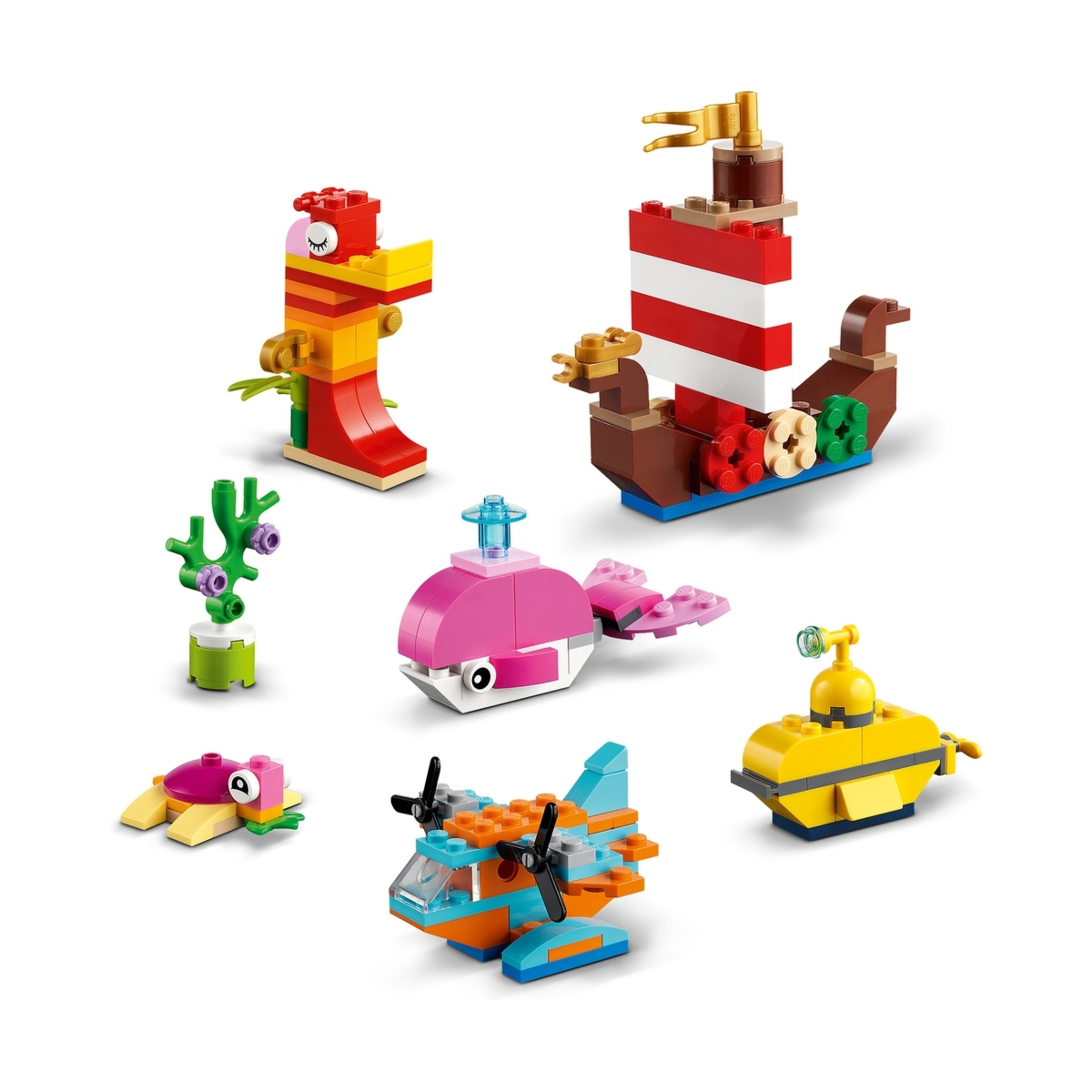 LEGO Classic Creative Ocean Fun 11018 Kmart lego-classic-creative-ocean-fun-11018-kmart