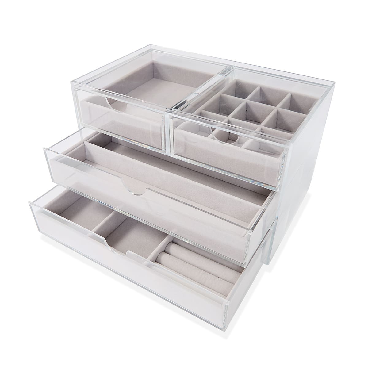 Modular Jewellery Box 4 Drawer - Kmart