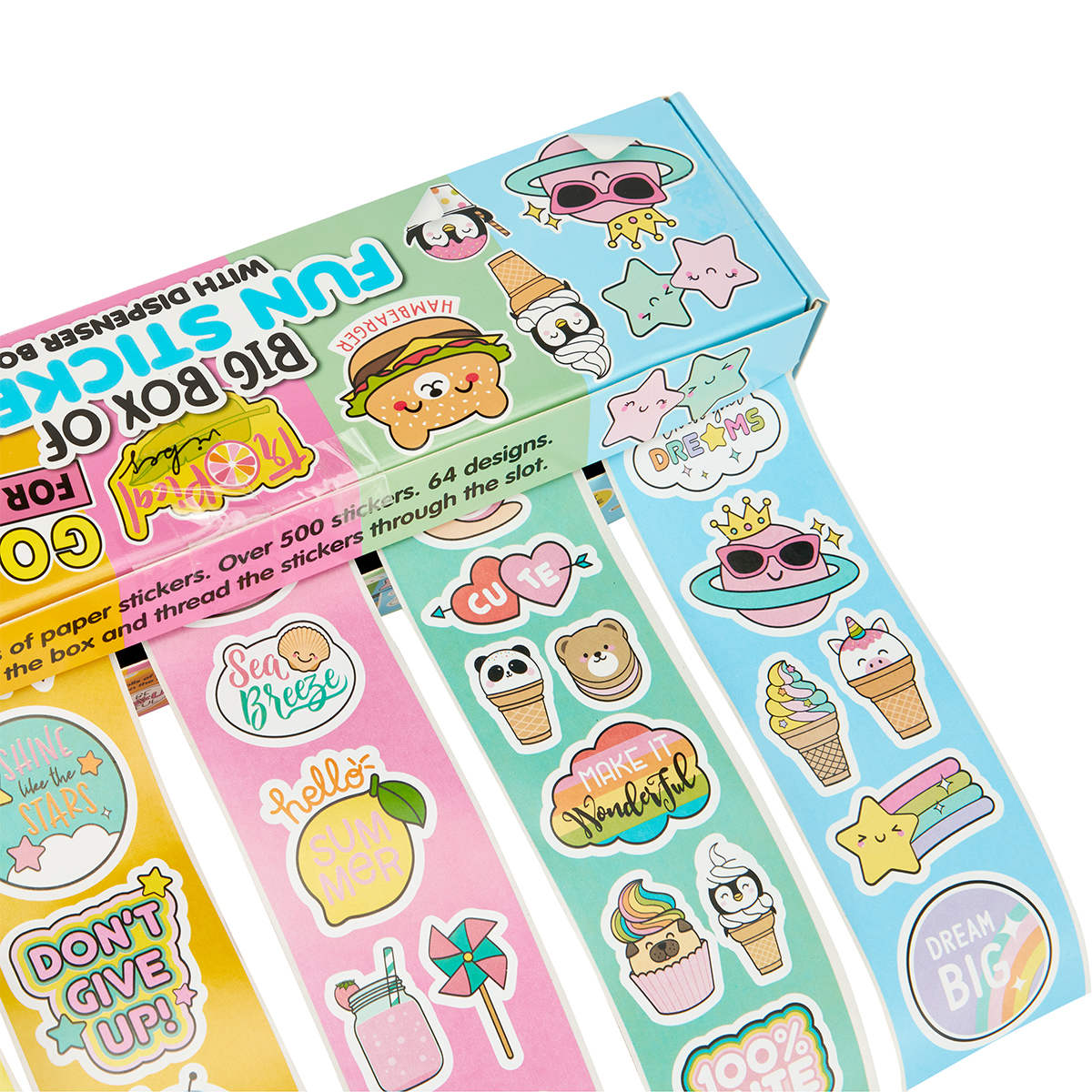 Big Box of Fun Stickers with Dispenser Box - Kmart