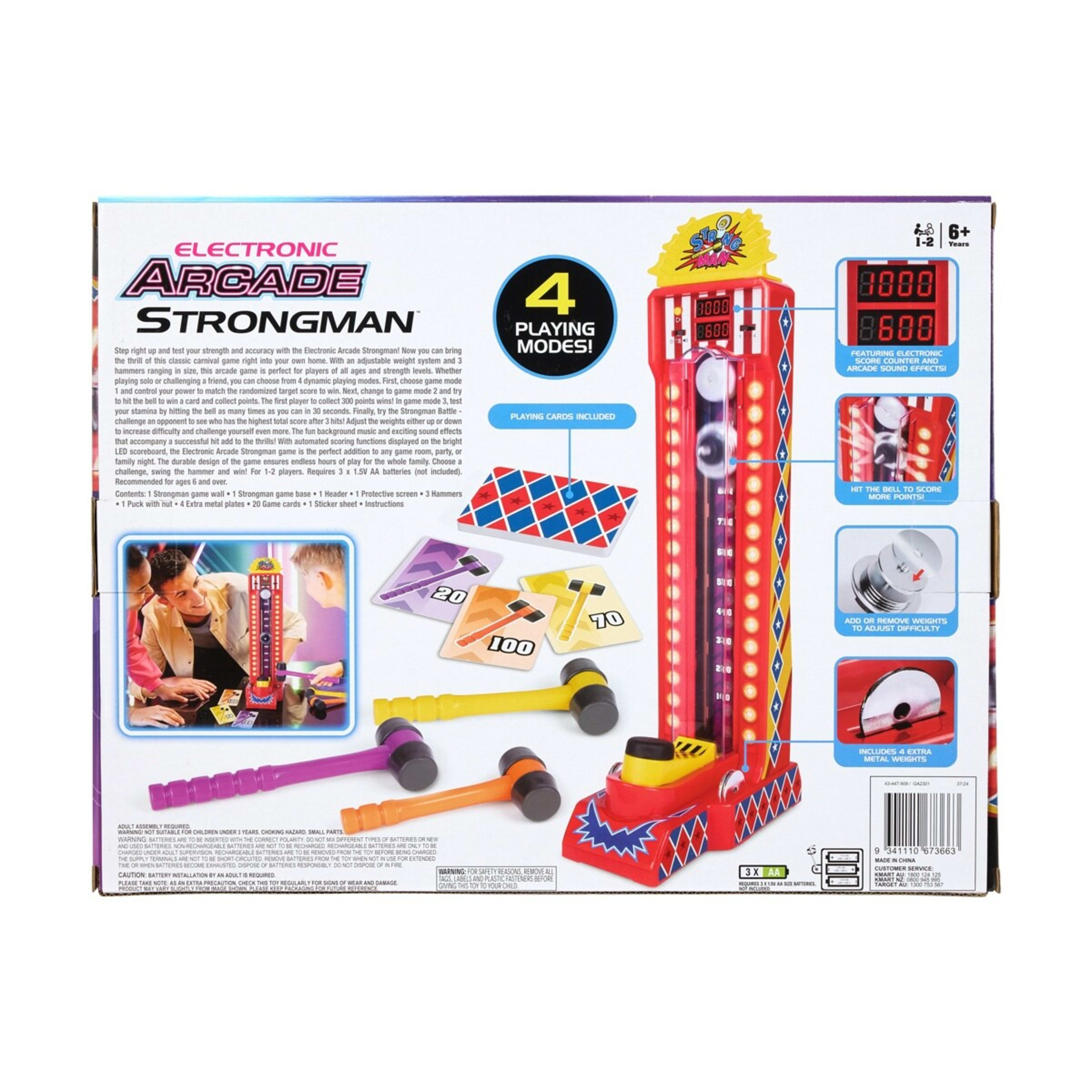 Electronic Arcade Strongman - Kmart