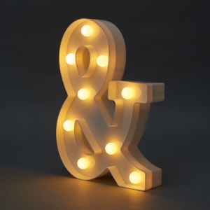 Light Up Letter - & - Kmart