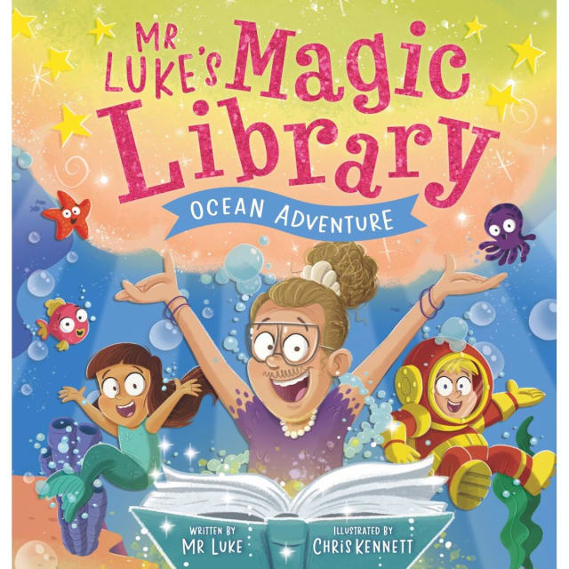 Mr Luke's Magic Library: Ocean Adventure by Luke Springer - Book - Kmart