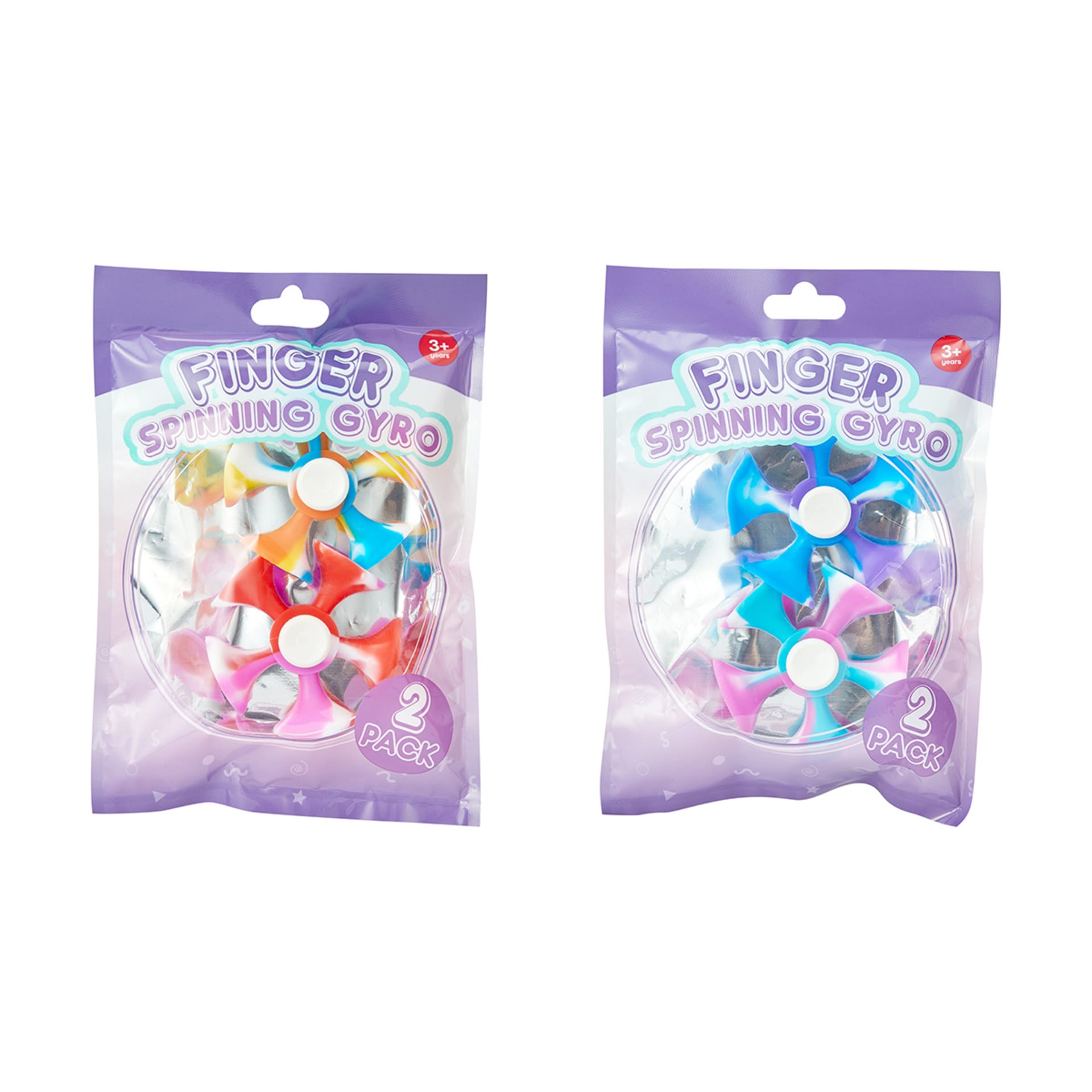 2 Pack Finger Spinning Gyro - Assorted - Kmart